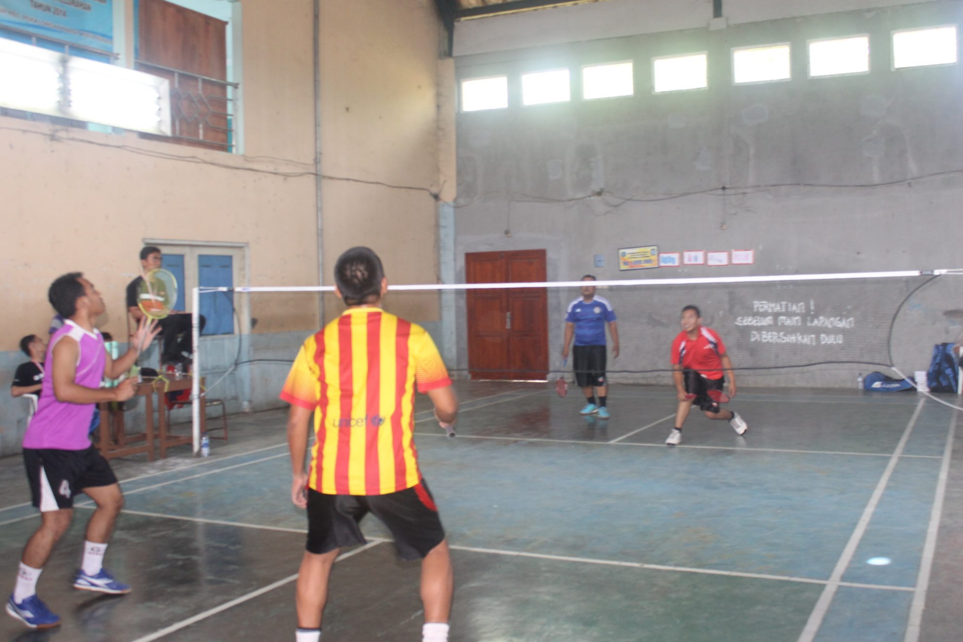 Perlombaan badminton - RSU Budi Rahayu